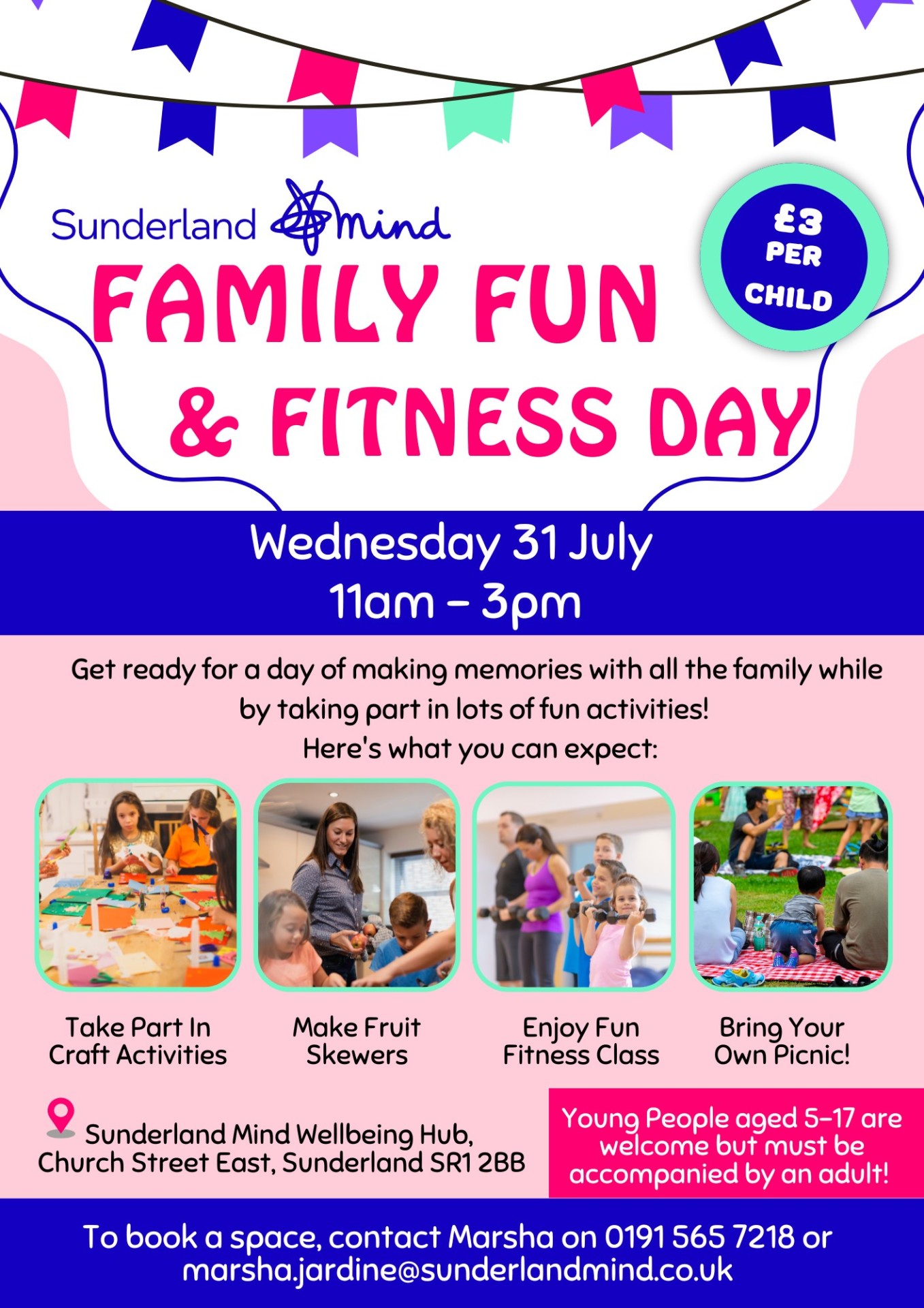 Family Fun and Fitness Day - Sunderland Mind